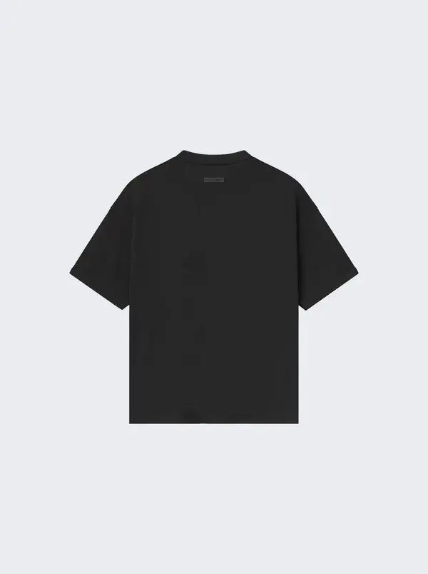Fear Of God 90s Fit Pique Crewneck Jet - Black