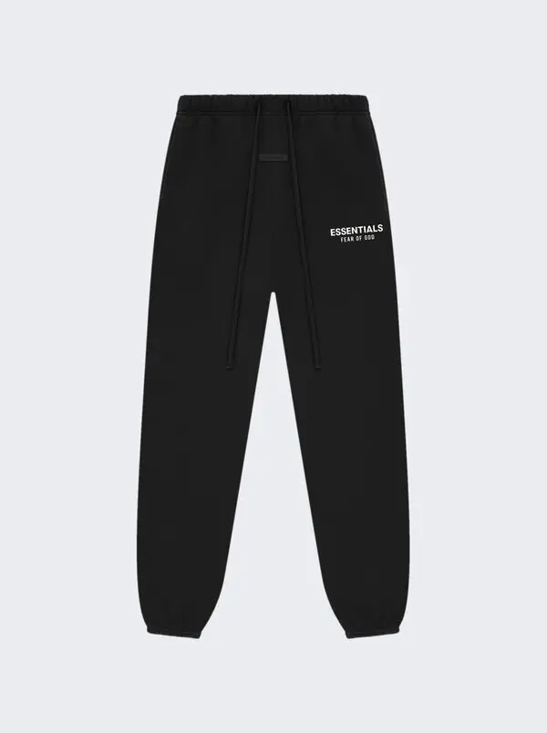 Fear Of God Classic Fit Fleece Sweatpant Jet - Black