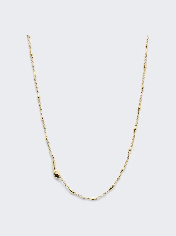 BIBI VAN DER VELDEN Tadpole Chain Necklace