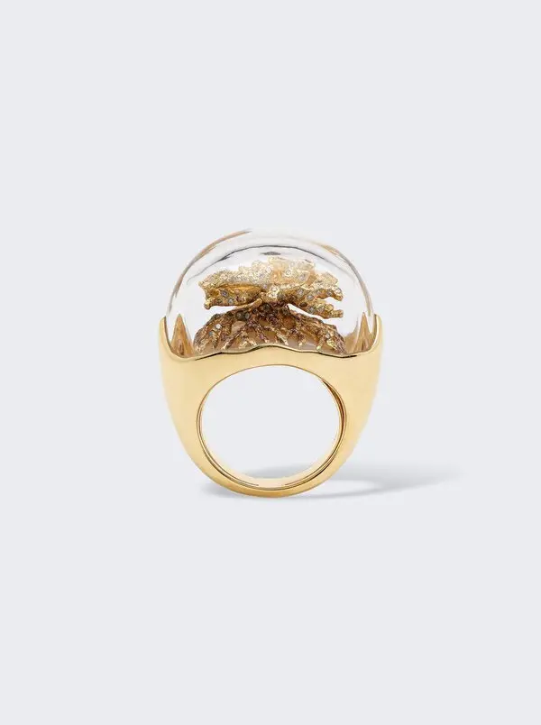 BIBI VAN DER VELDEN Terrarium Ring - Yg
