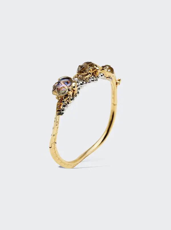 BIBI VAN DER VELDEN Tadpole To Frog Bangle - Yg
