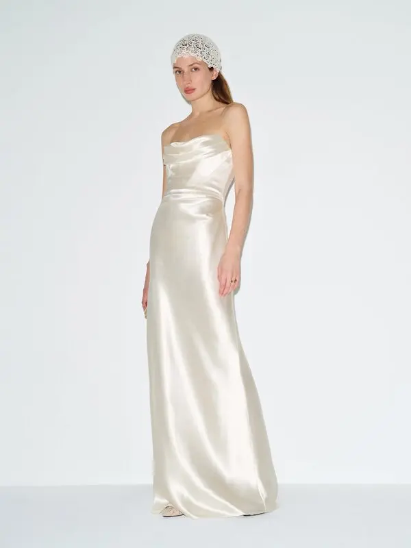 REFORMATION Lupe Silk Dress