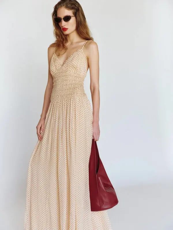 REFORMATION Fatima Maxi Dress - Ivory