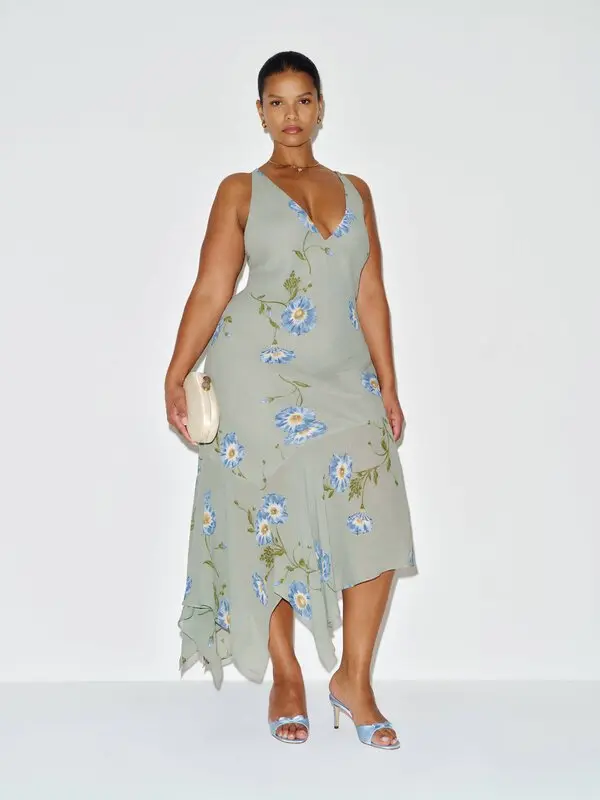 REFORMATION Marysia Midi Dress