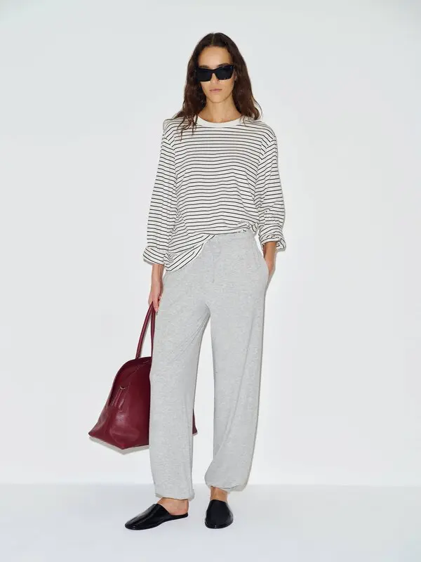 REFORMATION Jodie Knit Pant - Grey