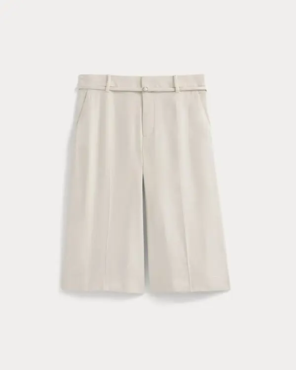 Everlane Long Tailored Stretch Linen Short - Birch