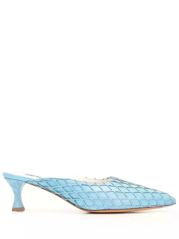 Rochas Laser-cut Mule