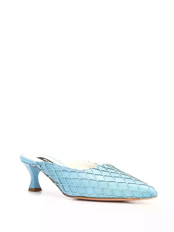 Rochas Laser-cut Mule