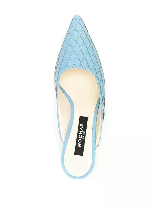 Rochas Laser-cut Mule
