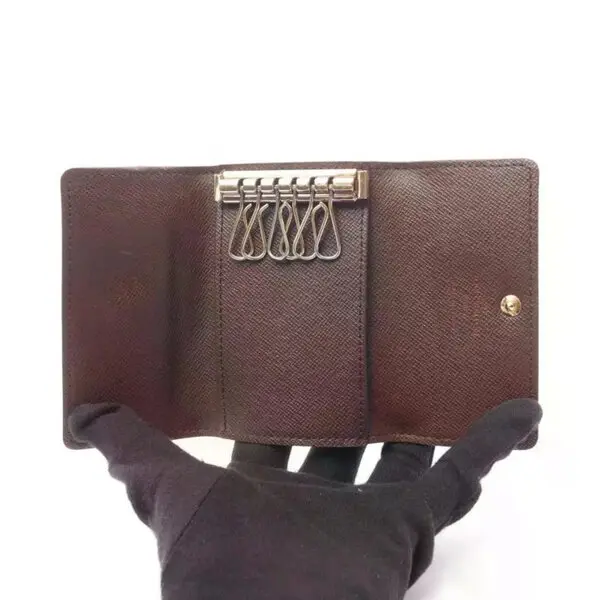 LOUIS VUITTON 2010 Multiclés Check Key Case