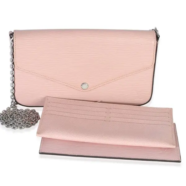 LOUIS VUITTON Epi Leather Felicie Pochette - Pink