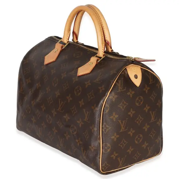 LOUIS VUITTON Monogram Canvas Speedy 30 - Brown