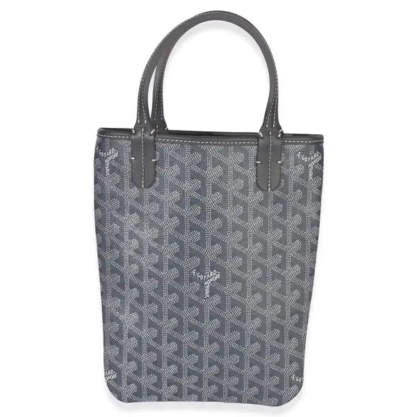 Goyard Poitiers Mini Tote Coated Canvas - Blue