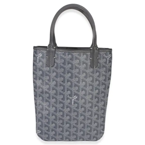 Goyard Poitiers Mini Tote Coated Canvas - Blue