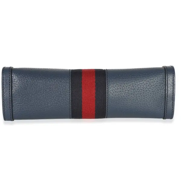 Gucci Ophidia Web Chain Bag - Blue
