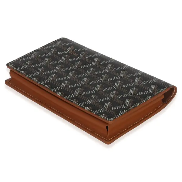 Goyard Gold Goyardine Canvas Saint-lambert Wallet