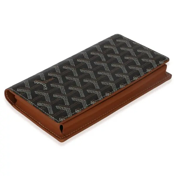 Goyard Gold Goyardine Canvas Saint-lambert Wallet