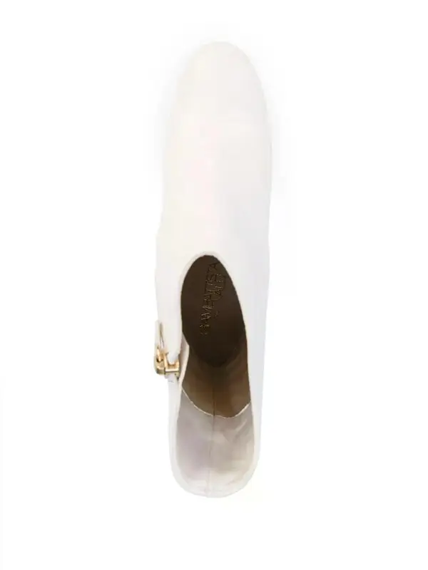Giambattista Valli Platform Calf-high Leather Boots