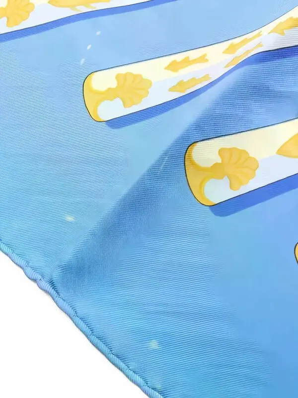 Hermès 2000s La Marine À Rames Scarf