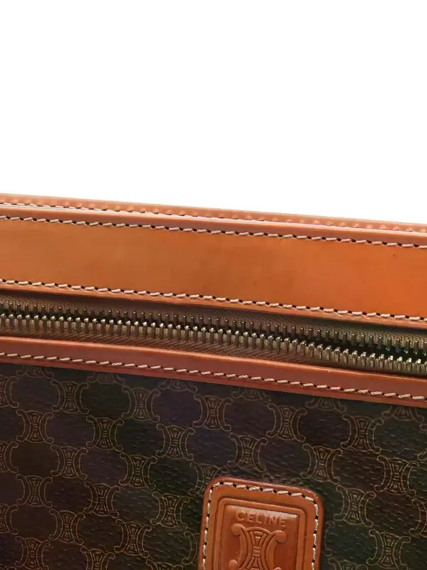 Celine 2000s Macadam Print Clutch