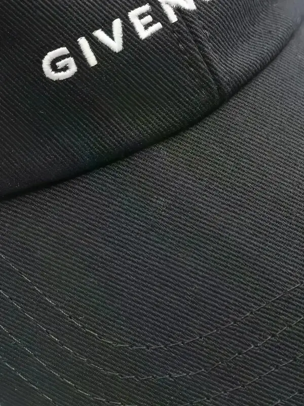 Givenchy 1990s Logo Embroidery Cap