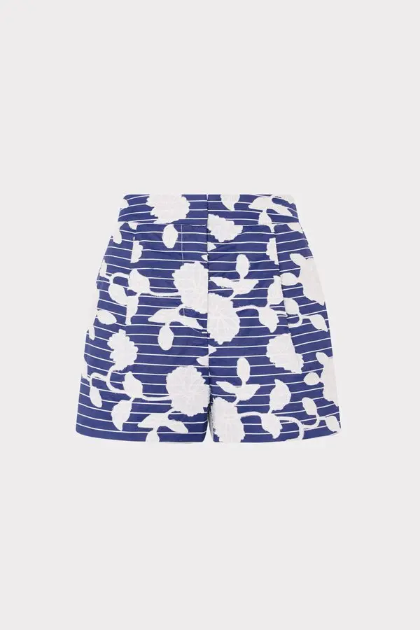 MILLY Amanda Floral Shorts