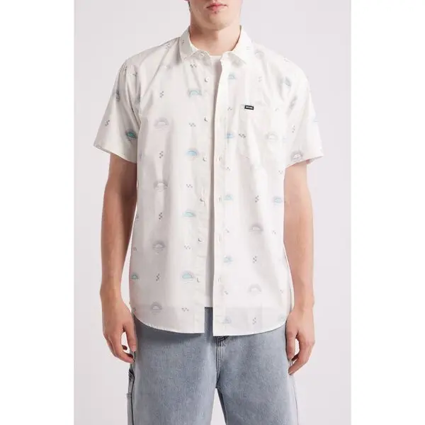 Rip Curl Hypno Micro Short Sleeve Button-up Shirt