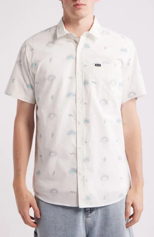 Rip Curl Hypno Micro Short Sleeve Button-up Shirt