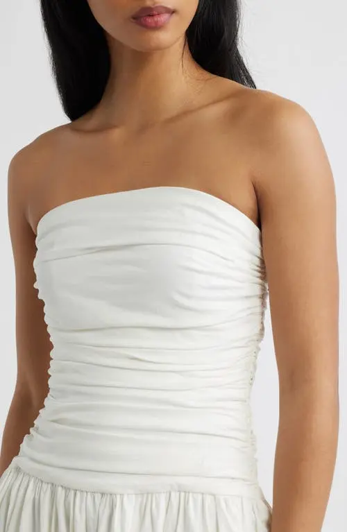 Line & Dot Oia Strapless Maxi Dress