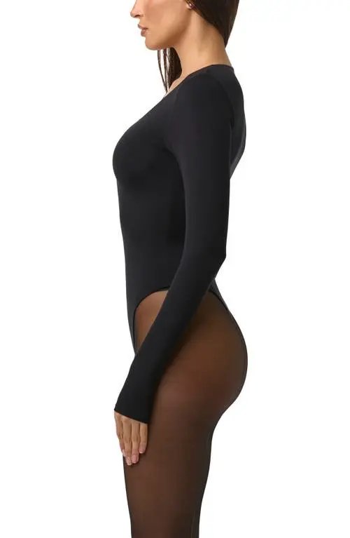 Naked Wardrobe Lace-up Bodysuit