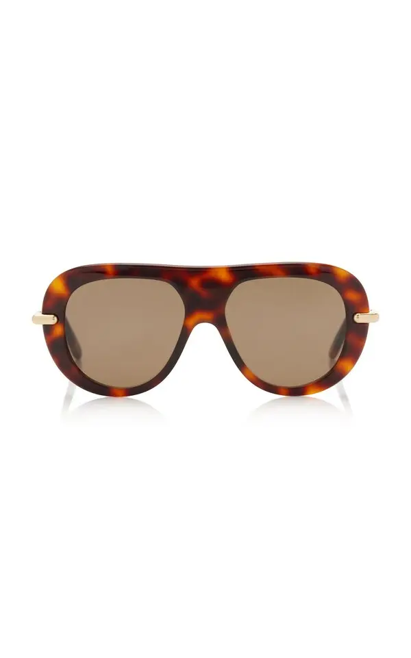Loewe Aviator-frame Sunglasses - Brown