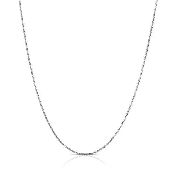 Benbridge 14k Box Chain 20 Inch - Wg