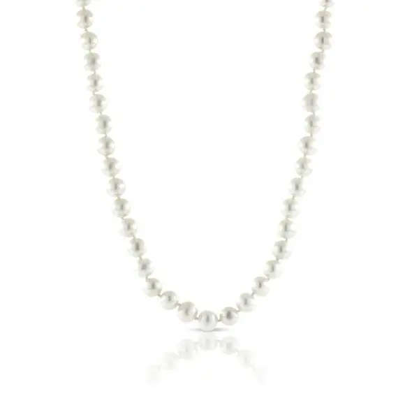 Benbridge Cultured Freshwater Pearl Strand 14k Necklace - White