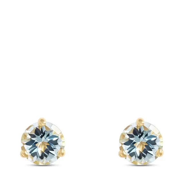 Benbridge Aquamarine Stud Earrings - Blue
