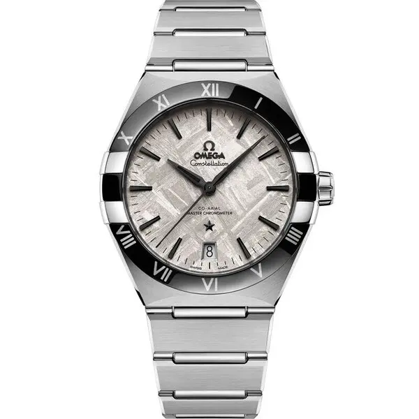 Omega Constellation Steel On Steel Gray Dial Watch, 41mm,|131.30.41.21.99.001 - Stainless Steel
