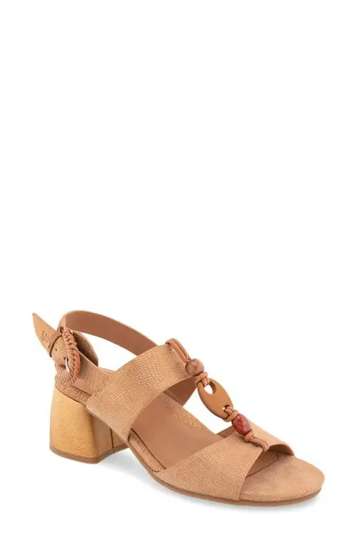 Gentle Souls Miracle Slingback Sandal - Saffron Leather