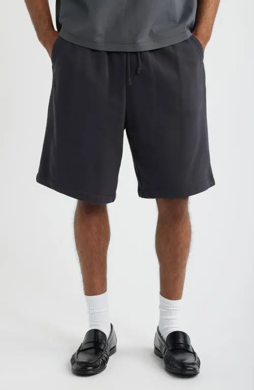 Bp. Baggy Terry Sweat Shorts - Black Faded