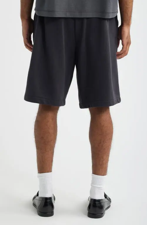 Bp. Baggy Terry Sweat Shorts - Black Faded