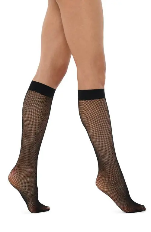 Wolford Twenties Knee High Socks - Black