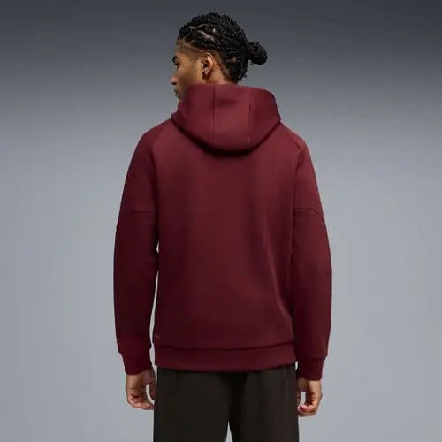 PUMA Portugal National Team Tech Full-zip Hoodie - Maroon