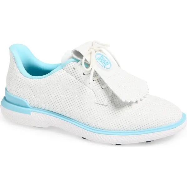 G/fore Gallivant2r Perforated Kitlie Golf Shoe - Snow/cenote
