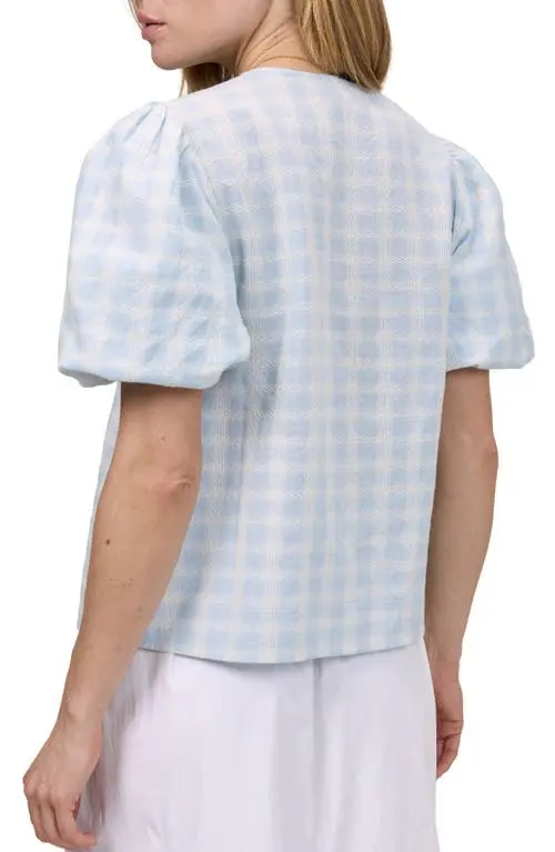 NOBODY'S CHILD Brooke Puff Sleeve Top