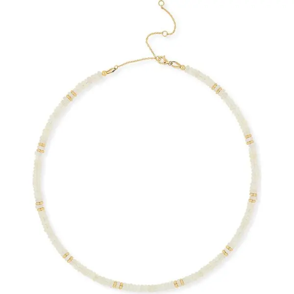 Bony Levy 14k Gold Opal Beaded Choker Necklace - 18ky Gold