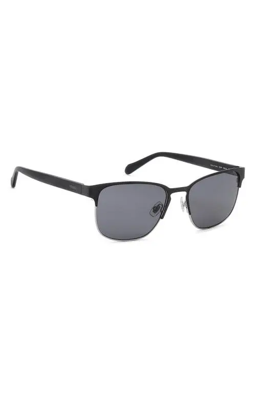 Fossil 56mm Rectangle Sunglasses