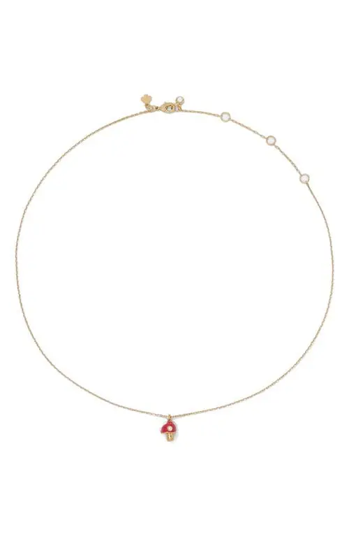 Kate Spade New York Mushroom Pendant Necklace