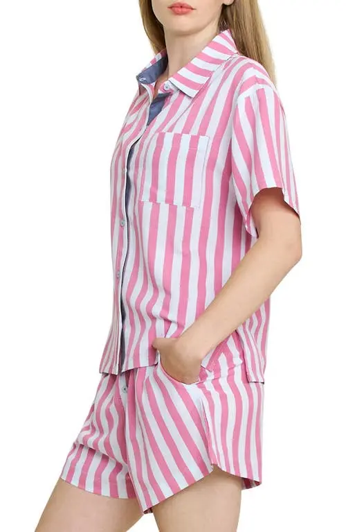 Honeydew Intimates Brunch Date Short Pajamas - Drift Stripe