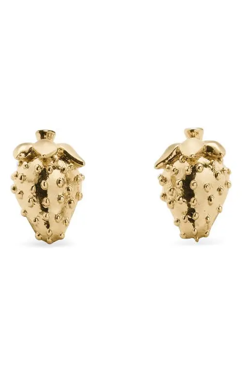 Kate Spade New York Strawberry Stud Earrings - Gold