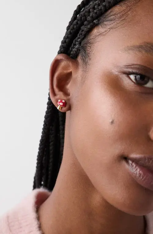 Kate Spade New York Mushroom Stud Earrings