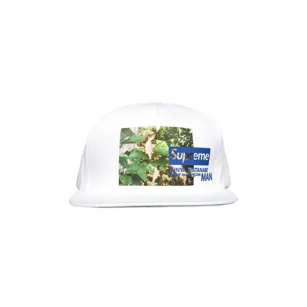 Supreme X Junya Watanabe X Comme Des Garçons Nature 5-panel Cap - White