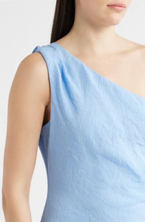 Sam Edelman One-shoulder Dress - Denim
